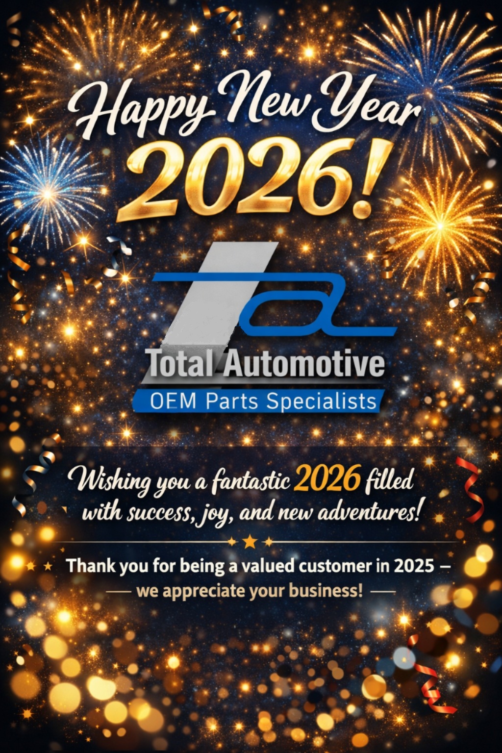Total Automotive | OEM Parts Specialists | Complete Automotive